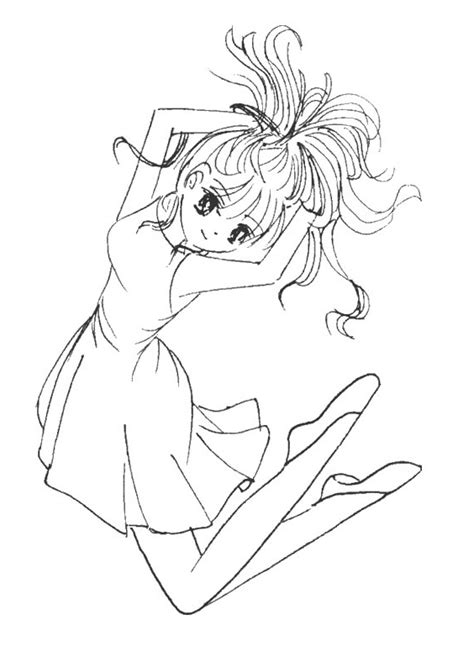 Coloriage Manga Chat Bestof Collection Coloriage Fille Manga Les Beaux