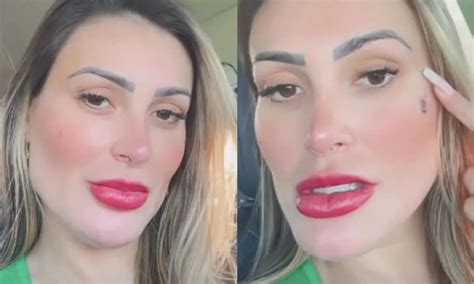 Andressa Urach Choca Ao Mostrar Nova Tatuagem Inusitada 180graus O