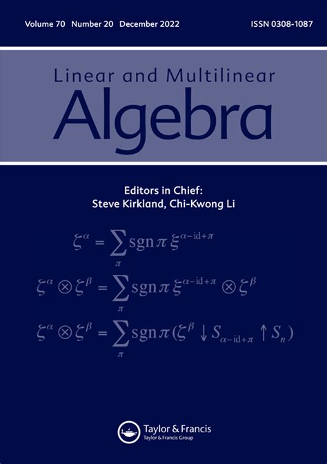 dual spaces and bilinear forms in supertropical linear algebra linear and multilinear algebra