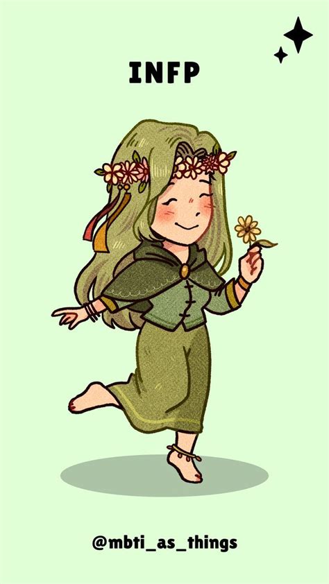 INFP Fanart by mbti as things en 2024 Personnalité infp 16