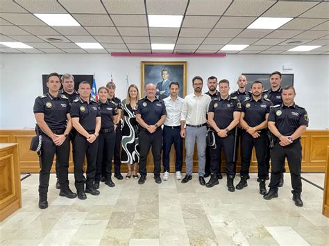 Toman posesión en Torrevieja 9 nuevos agentes de la Policía Local
