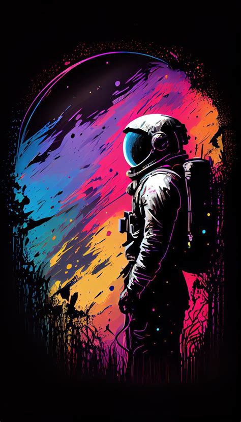 Pin by ᕮ𝐫𝚗𝖊𝔰𝒯ᴏ on 𝕽ᴀ𝔫𝒹𝑜𝚖 in 2024 Space art Astronaut art Abstract