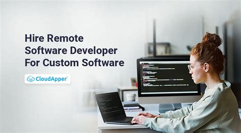 hire remote software developer for custom software development