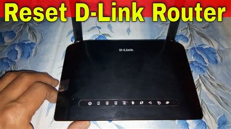 How To Reset Dlink Router Reset D Link Wifi Router YouTube