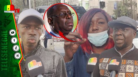Appel au dialogue du président Macky Sall les sénégalais donnent leur