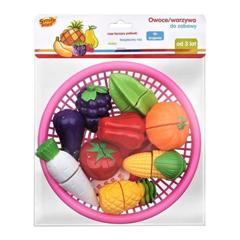 Owoce I Warzywa Do Krojenia I Zabawy SP83921 Smily Play Dobra Cena