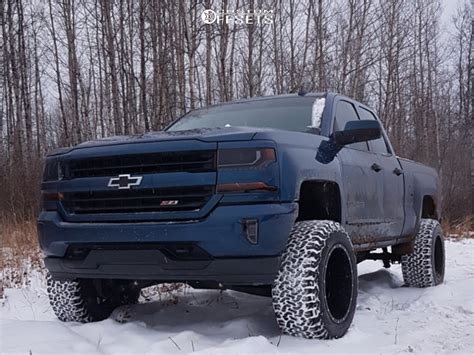 Wheel Offset Chevrolet Silverado Super Aggressive