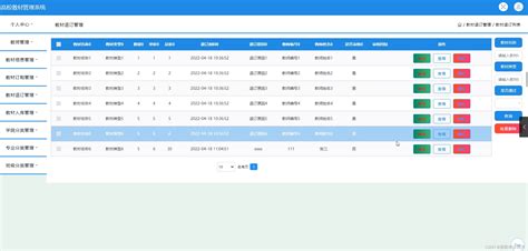 毕设项目：高校教材管理系统 jsp java springmvc mysql mybatis csdn博客