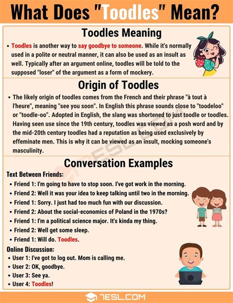 Toodles Meaning How To Use The Popular Slang Term Toodles Correctly