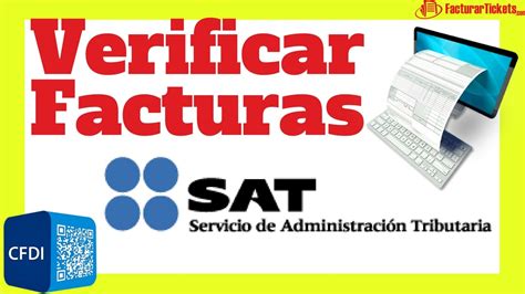Verificacion De Facturas En El SAT Paso A Paso 2017 YouTube