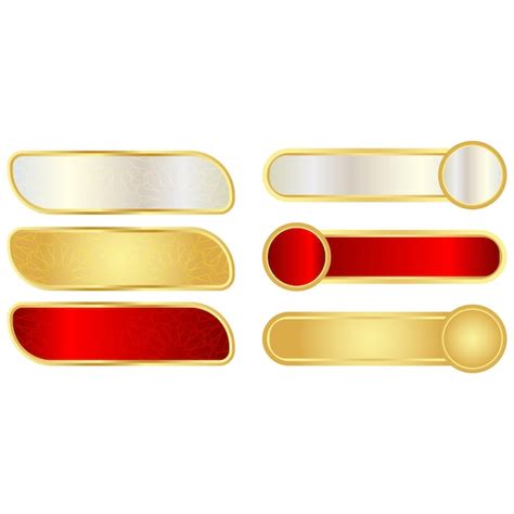 Premium Vector Luxury White Golden Set Arabic Islamic Banner Title