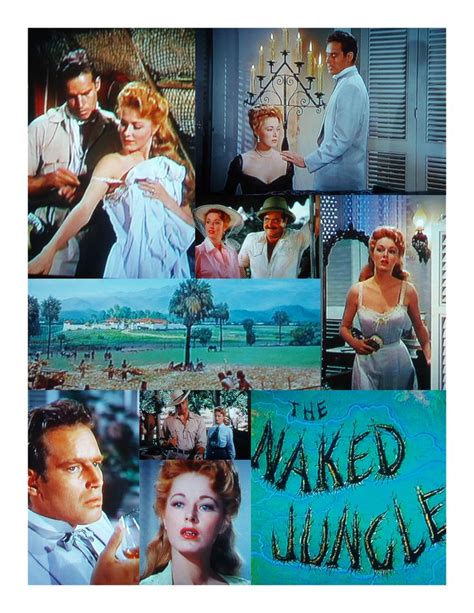 THE NAKED JUNGLE 1954 Charlton Heston Eleanor Parker William Conrad
