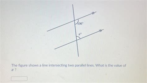 The Figure Shows A Line Intersecting Two StudyX