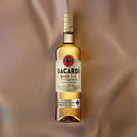 Rum Bacardi Carta Ouro Ml Compre Bebidas Online Whisky Vodka
