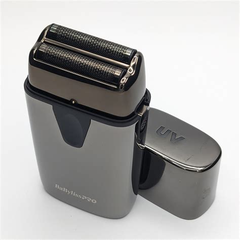 BabylissPRO UV Disinfecting Double Foil Shaver Alamo Barber