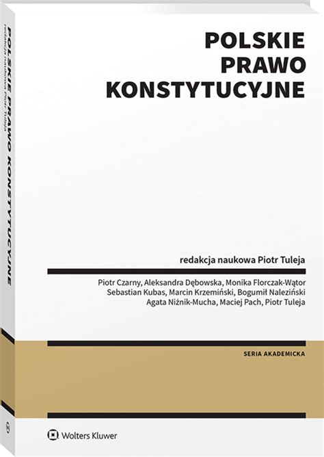 Polskie prawo konstytucyjne 2024 książka ebook PDF Profinfo pl