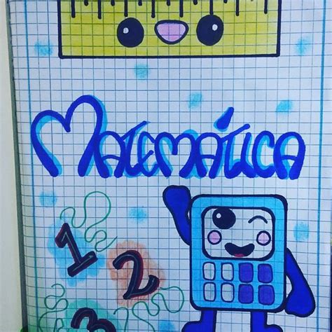 44 Portada De Matemáticas Kawaii PNG Buma