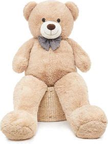TANOTIB Huggable Soft Giant Teddy Bear With A Bow Light Brown