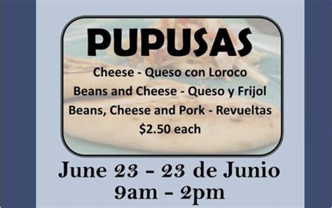 Pupusas St Sabina Parish