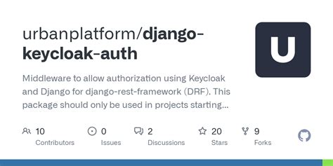 Github Urbanplatform Django Keycloak Auth Middleware To Allow