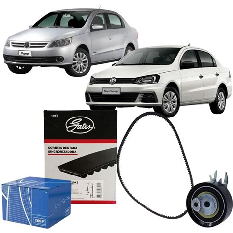 Kit Correia Dentada Tensor Fox Gol Saveiro Voyage 1 0 1 6 8v Campos