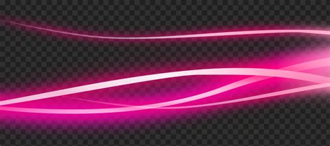 Glowing Pink Light Lines Png Citypng