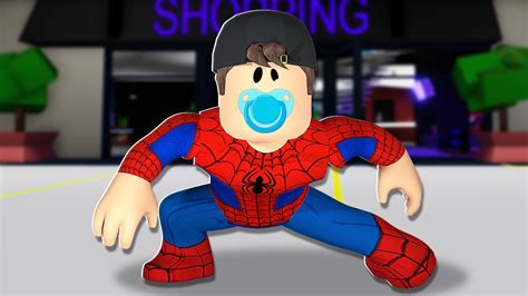 O CICLO DE VIDA DO HOMEM ARANHA NO BROOKHAVEN Historinhas De Roblox