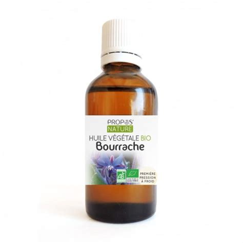 Huile végétale BOURRACHE Bio 50 ml cotenature83