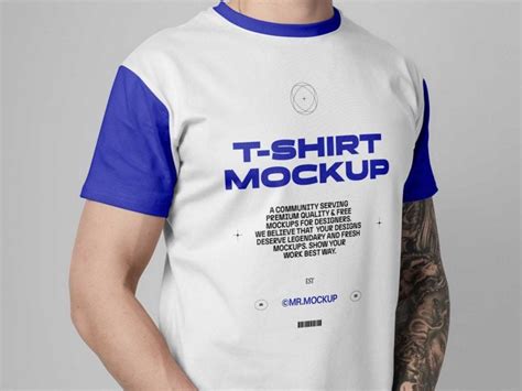 Free T Shirt PSD Mockup The Free Mockup