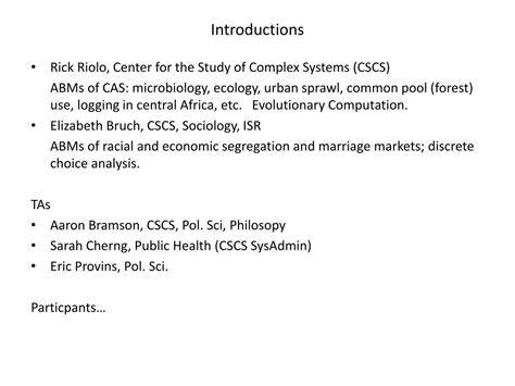 ppt agent based modeling of complex adaptive systems powerpoint presentation id 2294546