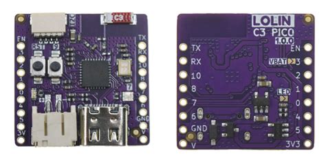 Wemos Launched Its Latest Creation The Wemos Lolin C Pico Esp C