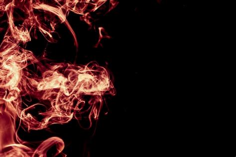 Premium Photo Red Smoke Abstract Background