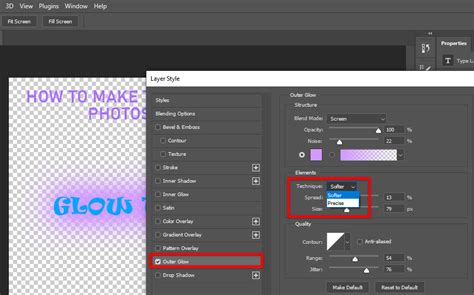 How Do I Make Text Glow In Photoshop WebsiteBuilderInsider