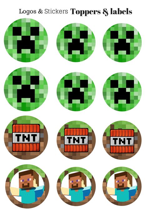 Pin Em Minecraft Party