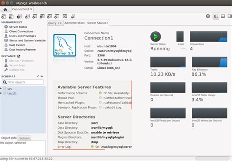 How To Install And Use Mysql Workbench On Ubuntu Atlantic Net