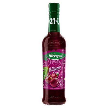 HERBAPOL Syrop o smaku wiśniowym