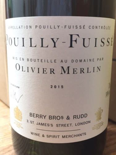 Merlin Pouilly Fumé Vivino US