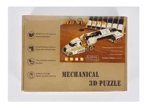 Rompecabezas De Botellero 3d Para Coche Juguetes De Madera MercadoLibre