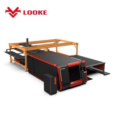 Fully Automatic Loading Unloading Metal Cutter Fiber Laser Cutting
