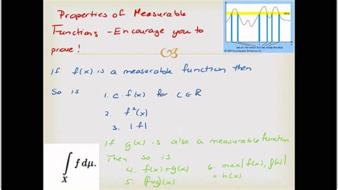 pde lecture 11 26 definition of measurable function and pointwise limits youtube