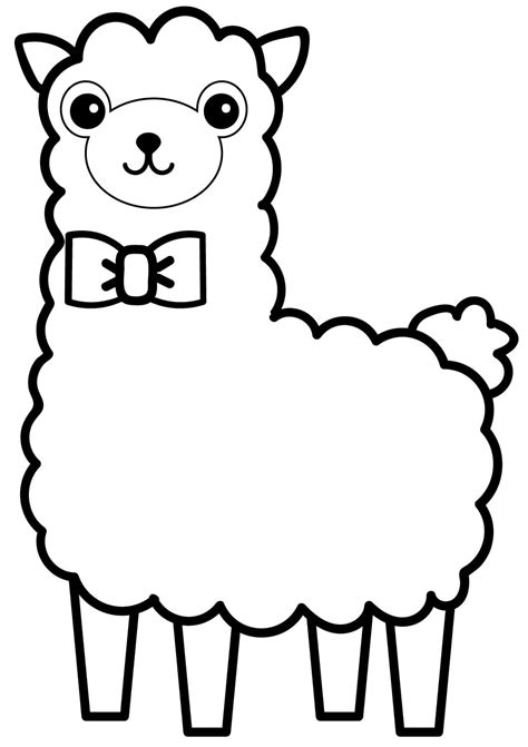 Dibujos De Llama Para Colorear 100 Dibujos Para Colorear