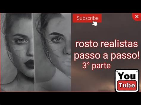Como Desenhar Um Rosto Realista Passo A Passo Parte Desenho