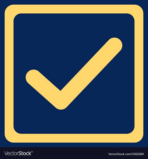 Checkbox Icon From Business Bicolor Set Royalty Free Vector
