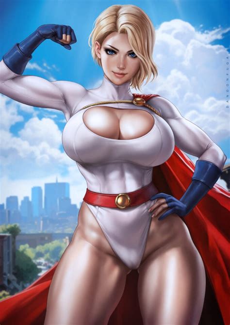 Power Girl Dandon Fuga Dc Akai Hentai