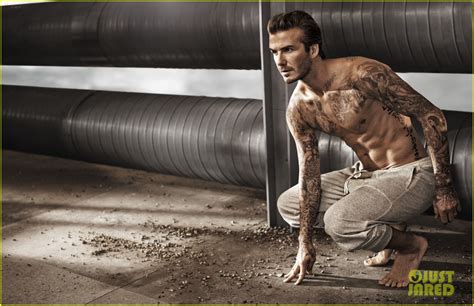 David Beckham Shirtless In H M Super Bowl Commercial Clip Photo