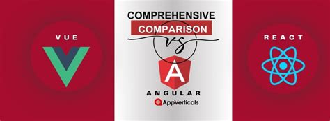 a comprehensive comparison of vue vs react vs angular