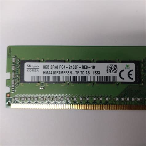 Yahoo オークション SK hynix 8GB 2Rx8 PC4 2133P RE0 10 サーバー用
