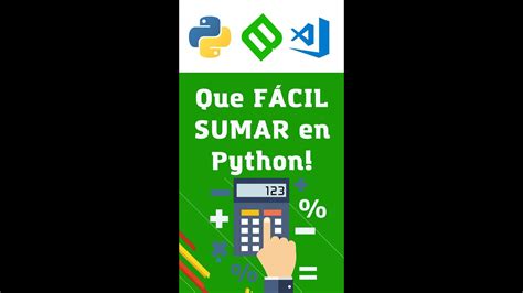 sumar dos numeros en python ️ muy fÁcil youtube