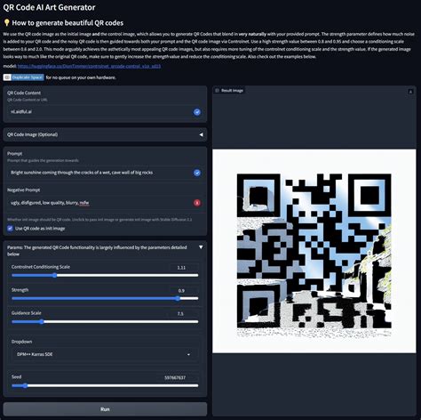 Daniel Bender AI On Twitter Create Artistic QR Codes For FREE