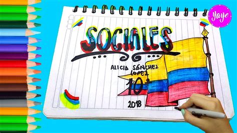 Caratulas Para Estudios Sociales Buscar Con Google Portadas De